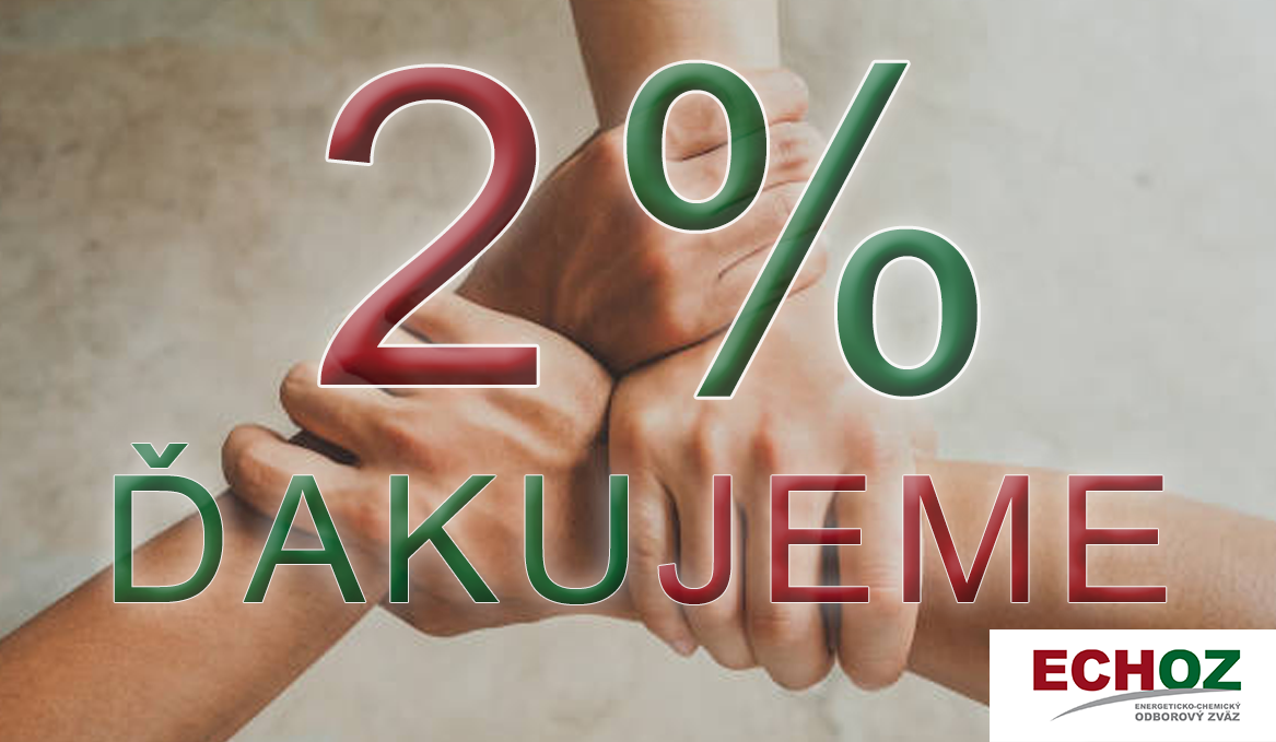 Darujte ECHOZ-u 2 percentá – ECHOZ
